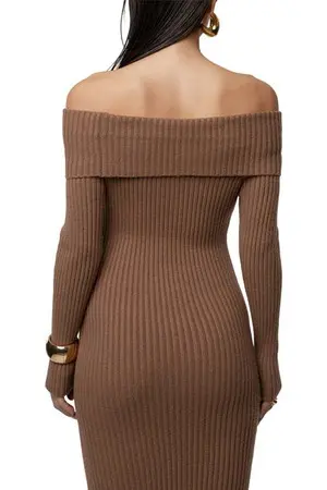 JLUXLABEL Kira Ribbed Midi Dress