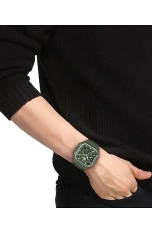 Lacoste Ana-digi Silicone Strap Watch