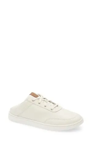 Olukai Puakea Convertible Waterproof Sneakers - White Sand/tan