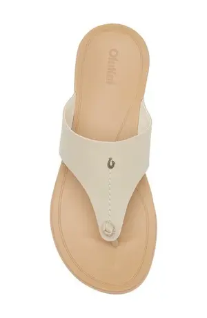 Olukai Ho'opio Mele Flip Flop - Tapa/warm Sand
