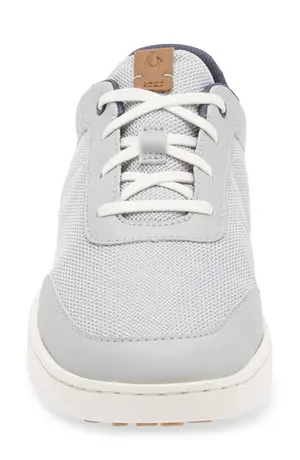 Olukai Kiahuna Sneaker - Cloud Grey/tan