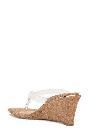 Vince Camuto Cianna Wedge Sandal - Clear