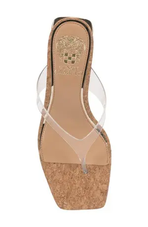 Vince Camuto Cianna Wedge Sandal - Clear