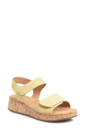 BØRN Cabanas Wedge Sandal - Yellow
