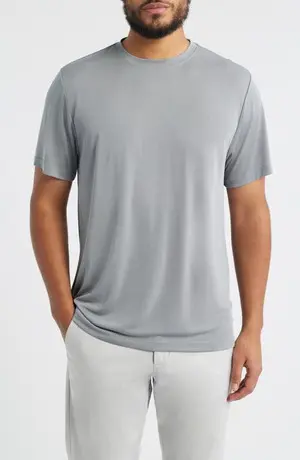 Johnnie-o The Tee Modal Blend Crewneck T-shirt - Monument