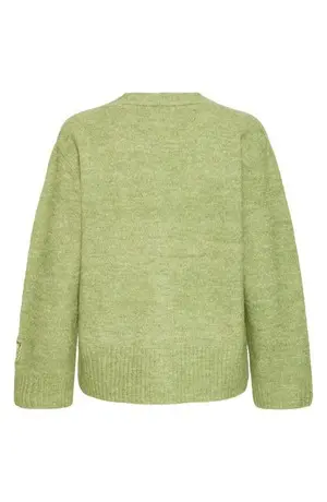ICHI Ihbaling Button-front Sweater
