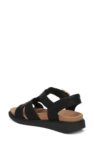 Dr. Scholl'S Platform Fisherman Sandal - Black