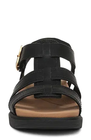 Dr. Scholl'S Platform Fisherman Sandal - Black