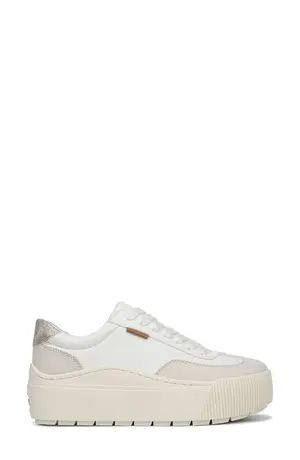 Dr. Scholl'S Time Off Platform Sneakers - White Birch