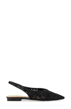Jessica Simpson Mezzah Slingback Flat - Black 02