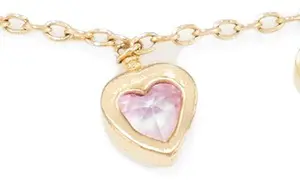 DEAN DAVIDSON Cherie Heart Charm Bracelet