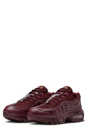Nike Air Max 95 Big Bubble Sneakers Burgundy Crush/gold/black
