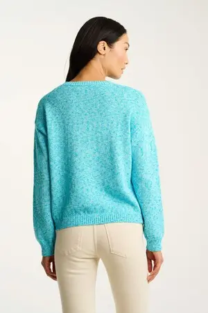 Lisa Todd Bel Fiore Flower Sweater