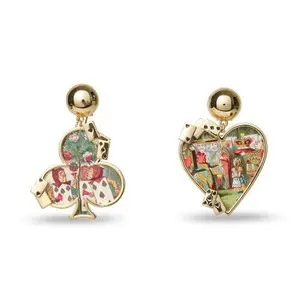 Lele Sadoughi The Nursery Alice Dangle Earrings - Gold