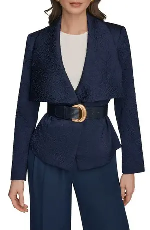Donna Karan New York Textured Outerwear For Women