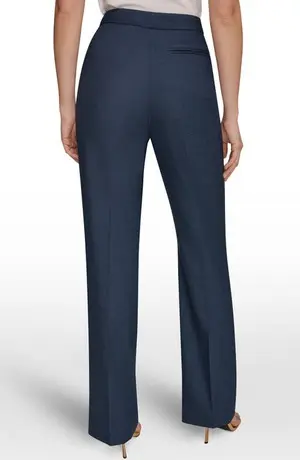 Donna Karan New York High-waisted Straight Leg Trousers