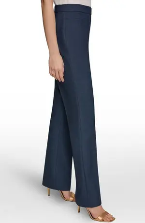 Donna Karan New York High-waisted Straight Leg Trousers