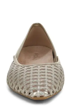Vionic Gracia Woven Flat - Gold