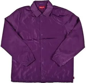 Supreme Digi Coaches Jacket - Purple