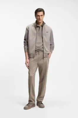 BOSS X Aston Martin Tracksuit Bottoms With Drawcord - Light Grey
