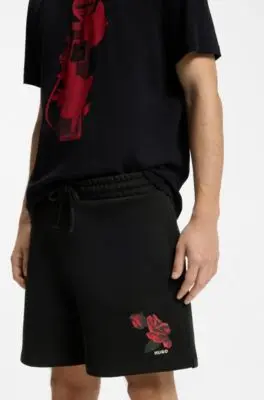 Hugo Cotton Terry Shorts