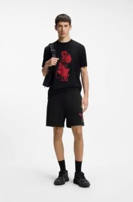 Hugo Cotton Terry Shorts