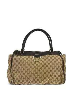 Gucci 1990-2000s Abbey D-ring Tote Bag