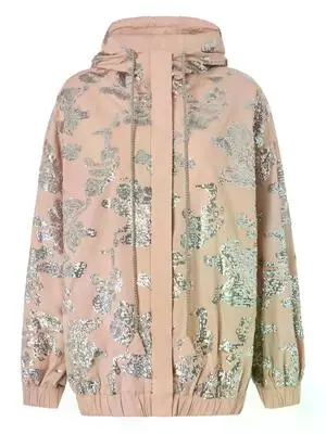 Pinko Floral-patterned Jacket - Grey