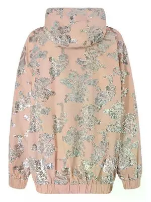 Pinko Floral-patterned Jacket - Grey