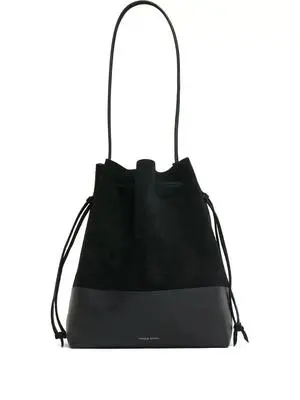 MANSUR GAVRIEL Cabas Drawstring Bucket Bag - Black