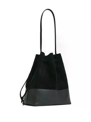 MANSUR GAVRIEL Cabas Drawstring Bucket Bag - Black