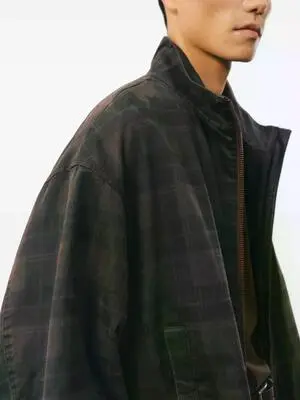 CROQUIS Plaid Zip Jacket