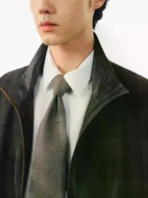 CROQUIS Plaid Zip Jacket