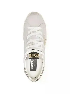 GOLDEN GOOSE Super-star Lace-up Sneakers - Grey