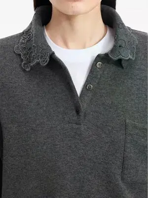 JNBY Lace-collar Sweater