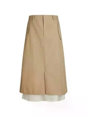 JNBY Layered Midi Skirt - Neutrals