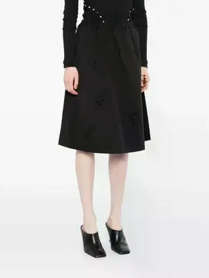 JNBY Arrow-embellished Skirt - Black
