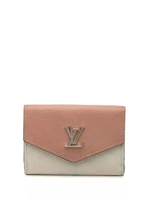 LOUIS VUITTON 2019 Leather Lockmini Wallet Small Wallets
