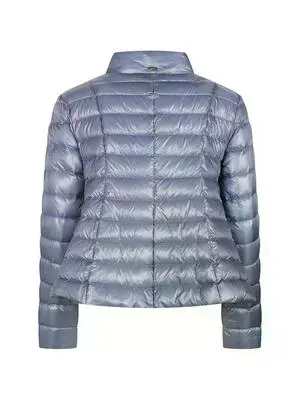 Herno Quilted Short Coat - Blue