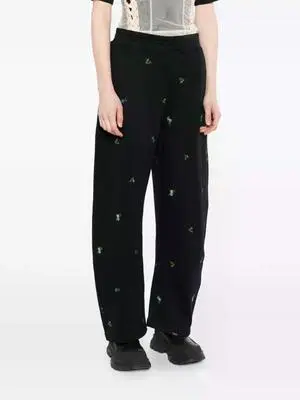 JNBY Floral-embroidered Trousers