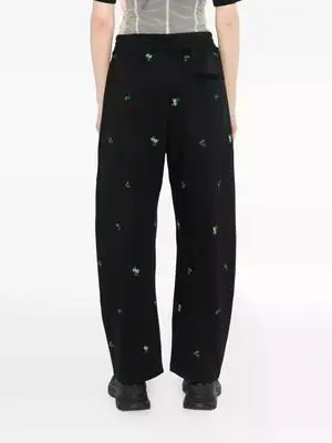 JNBY Floral-embroidered Trousers