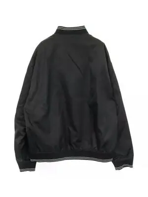 Prada 2010s Triangle-logo Bomber Jacket