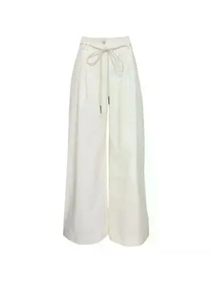 LEE MATHEWS Drawstring Palazzo Pants