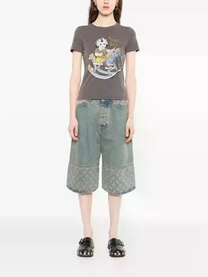 OPEN YY Rocking Baby T-shirt - Grey