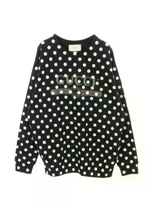 Gucci 2010s Polka-dot Sweatshirt