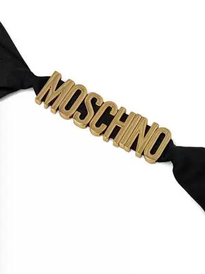 Moschino Lettering-detail Scarf