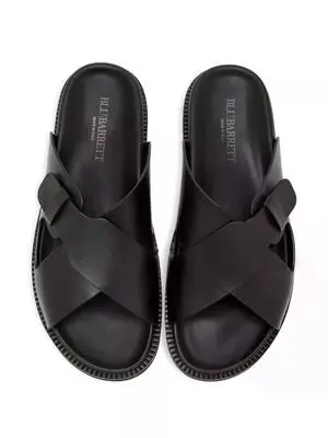 BARRETT Crisscross Buckled Sandals
