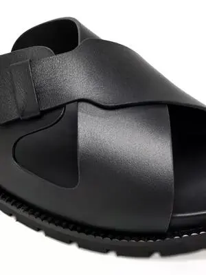 BARRETT Crisscross Buckled Sandals