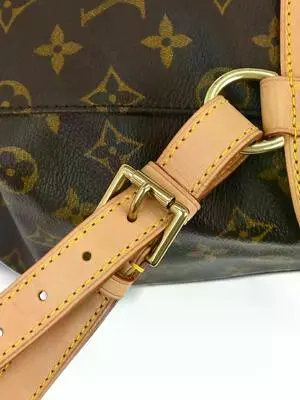 LOUIS VUITTON 2001 Mm Montsouris Monogram-canvas Backpack - Brown