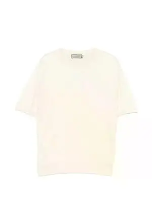 Canali Microstructured Cotton T-shirt